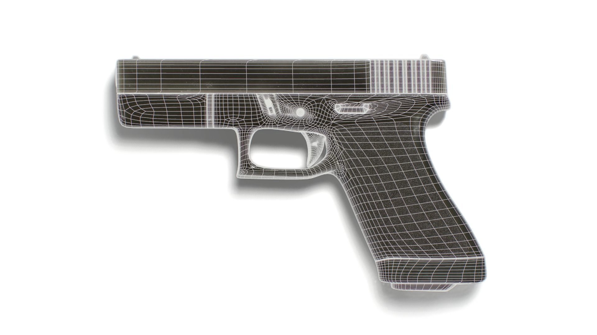 3D model Glock - 17 VR / AR / low-poly | CGTrader