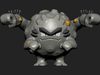 Pokemon - Alolan Geodude Graveler and Golem with 2 poses 3D model 3D ...