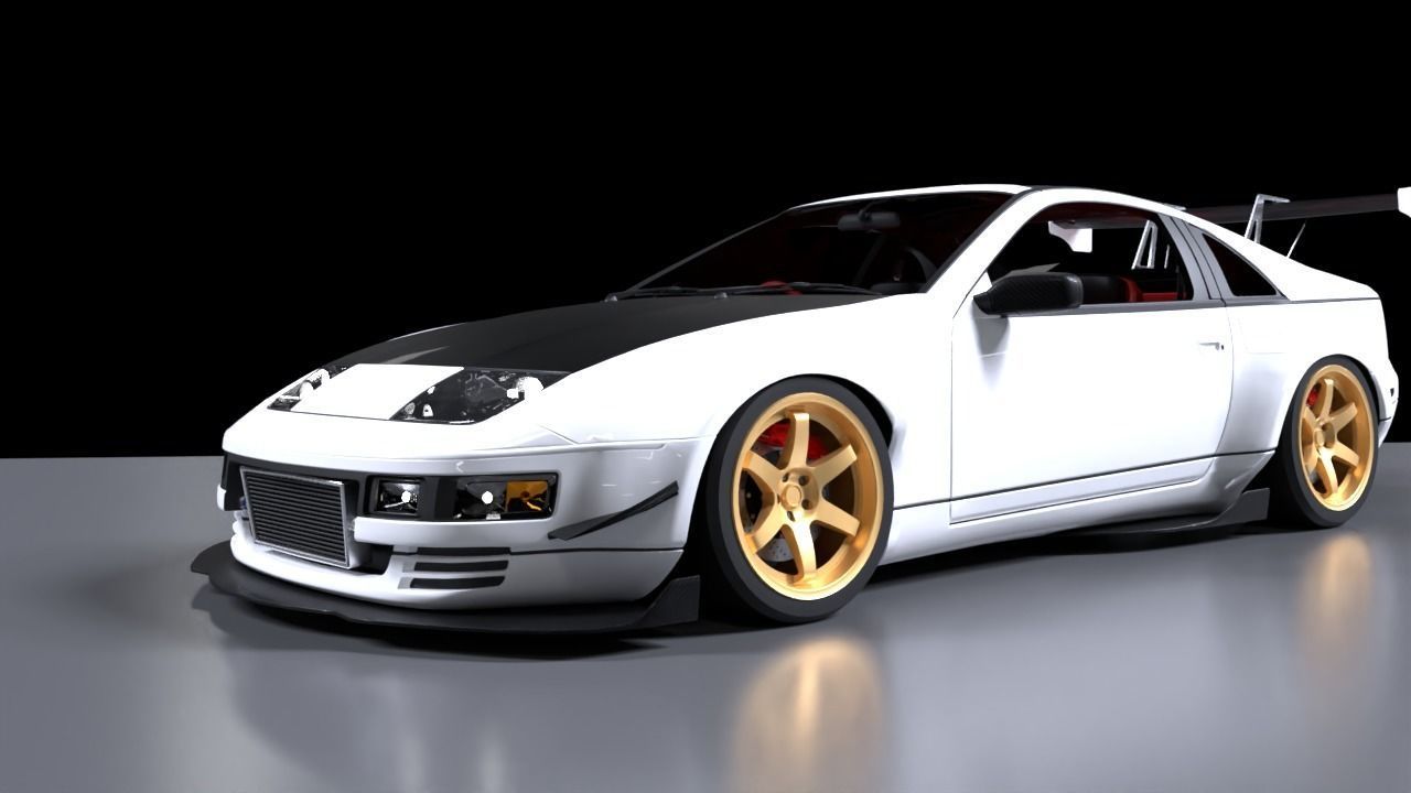 Nissan 300ZX Tenshi Zeta 3D model | CGTrader