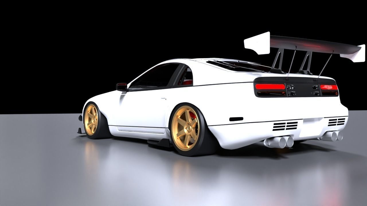 Nissan 300ZX Tenshi Zeta 3D model | CGTrader