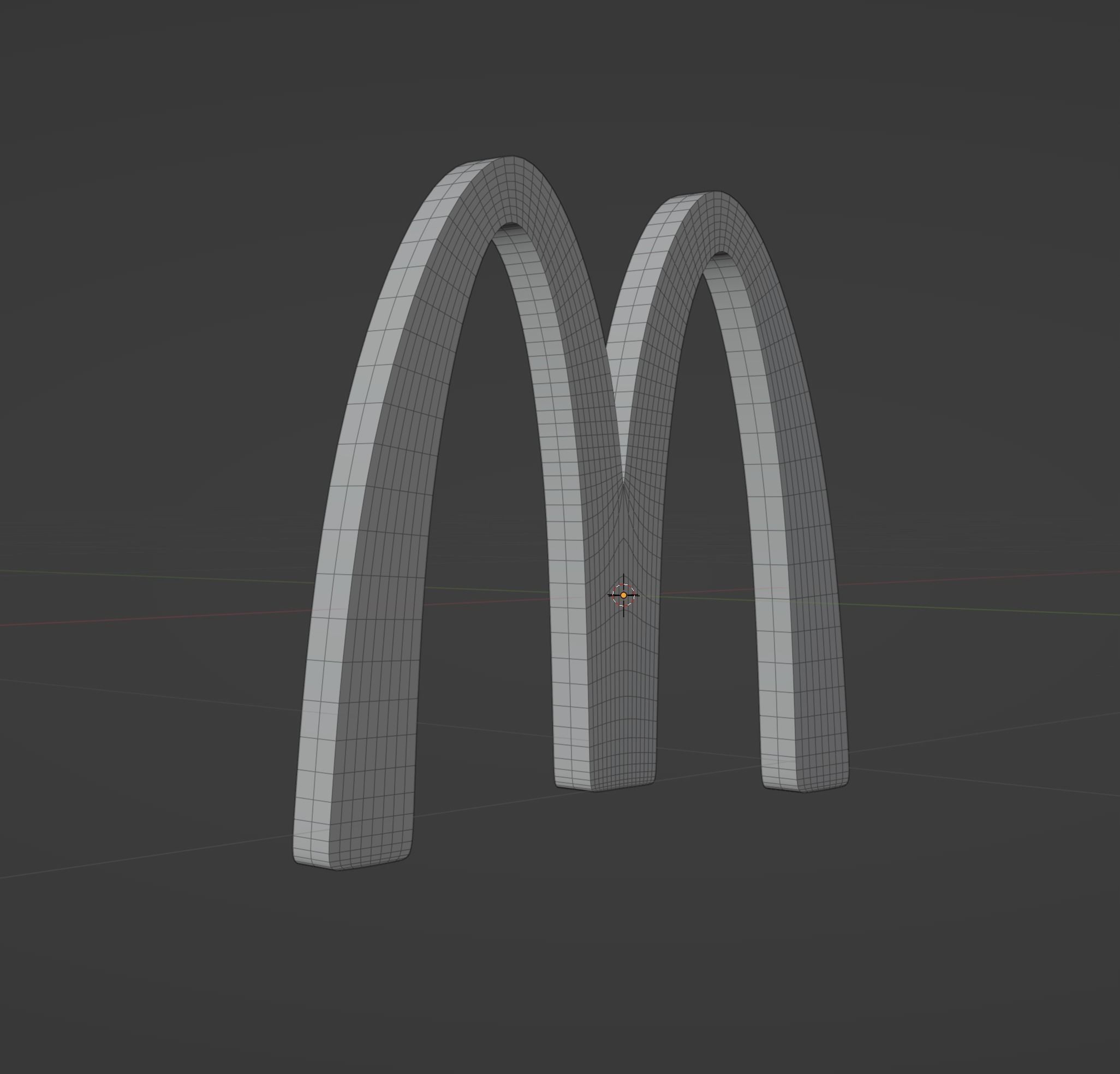 3D model McDonalds Logo VR / AR / low-poly | CGTrader
