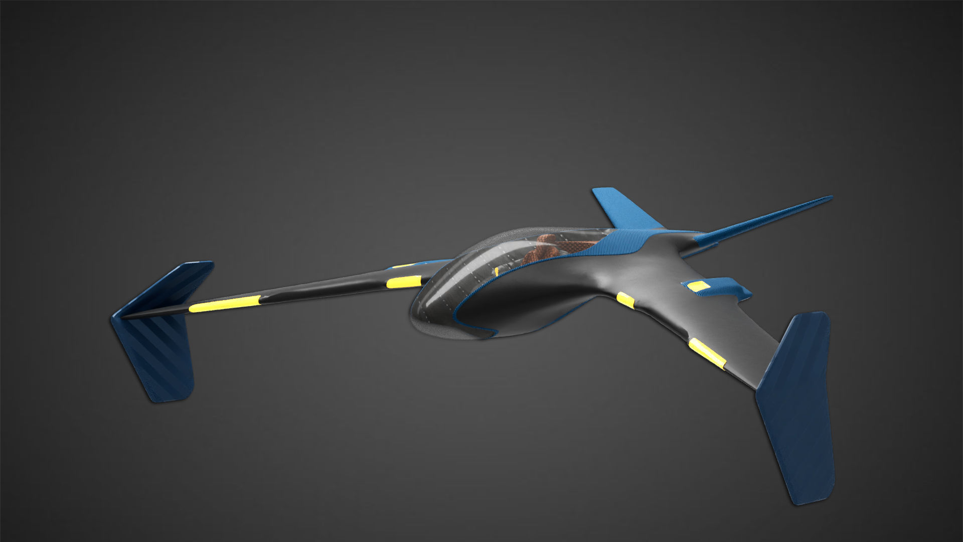 3D model Aero Jet VR / AR / low-poly | CGTrader
