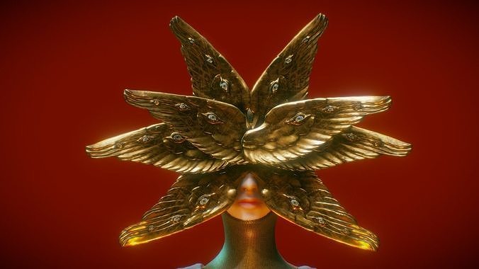 Seraph free 3D model rigged | CGTrader