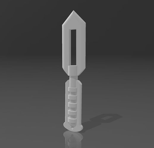 Mandalorian Kal Dagger 3D model 3D printable | CGTrader