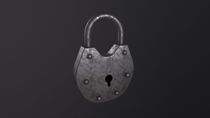 3D model Padlock 3D Model VR / AR / low-poly | CGTrader