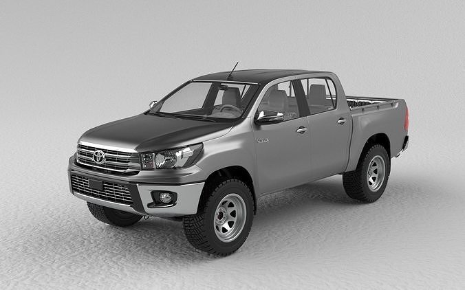 Toyota N80 Hilux Stock 3D model | CGTrader