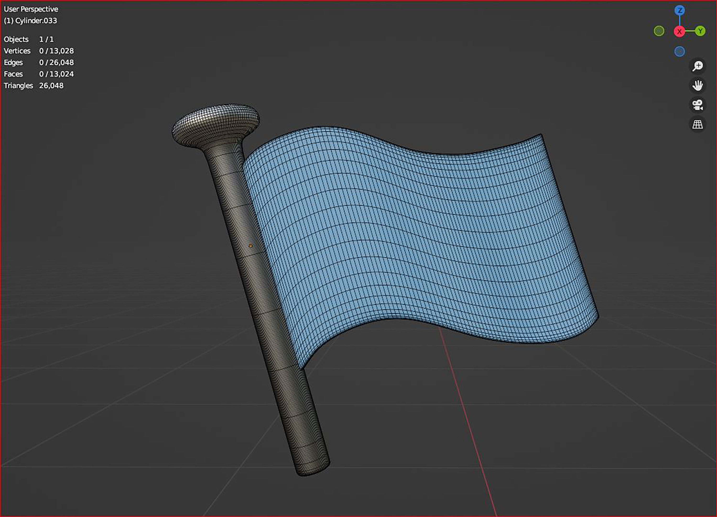 3d flag cartoon icon 3D model | CGTrader