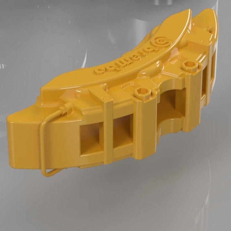 Brake Set 3D model 3D printable | CGTrader