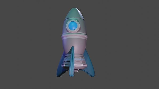 Rocket 3D model | CGTrader