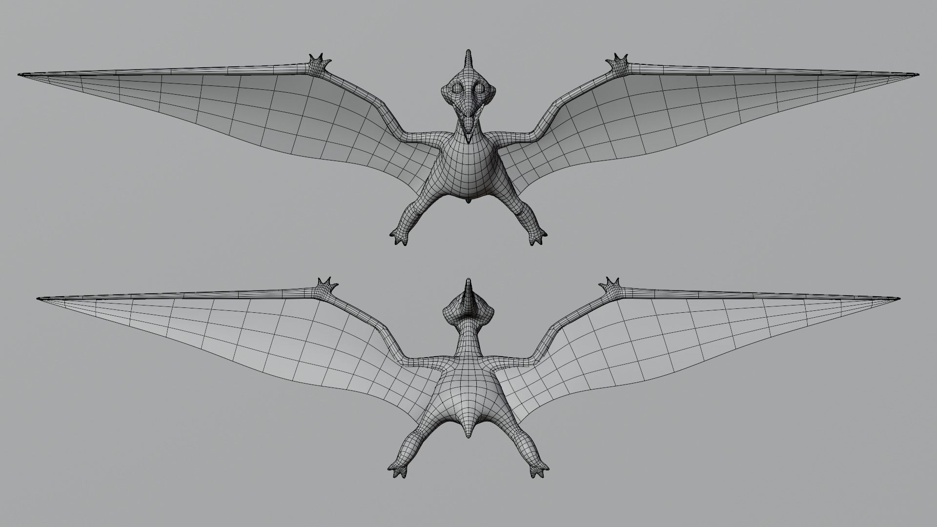 3D model Pterosaur DinoWoo VR / AR / low-poly | CGTrader