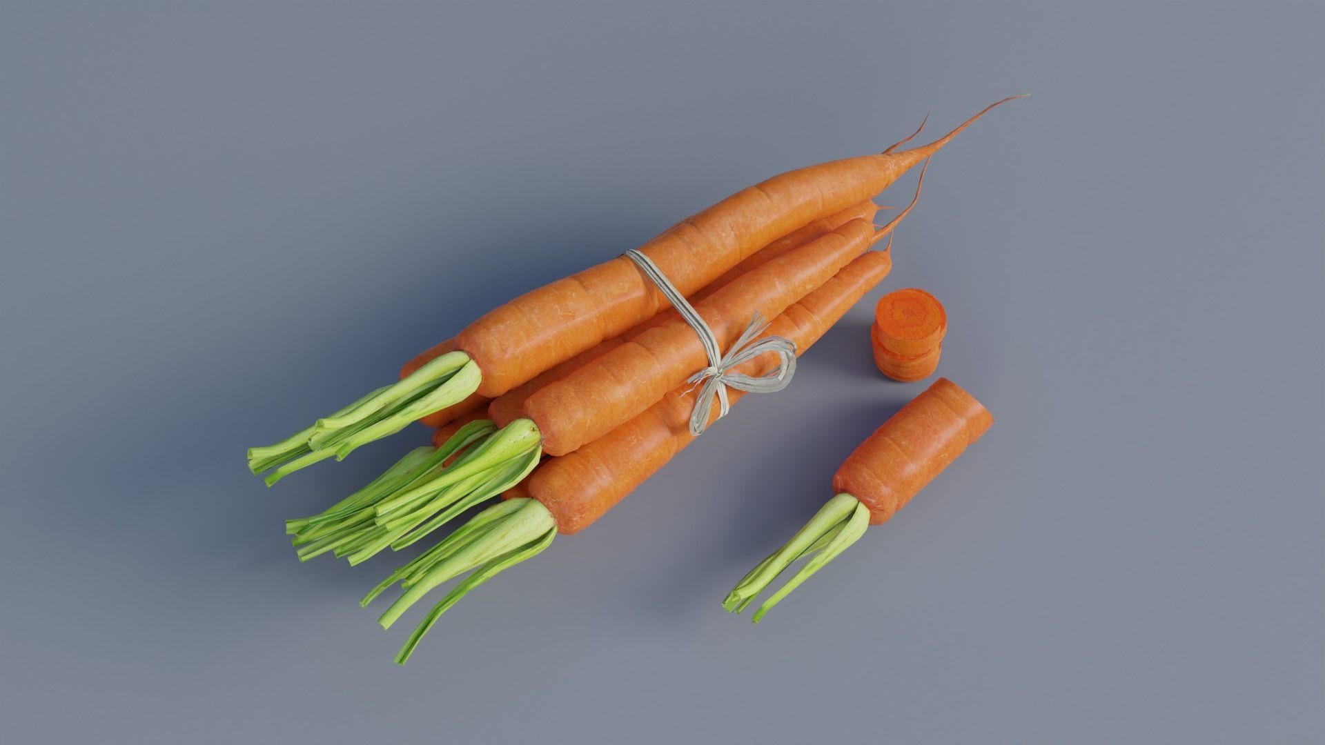 3D model Carrot VR / AR / low-poly | CGTrader