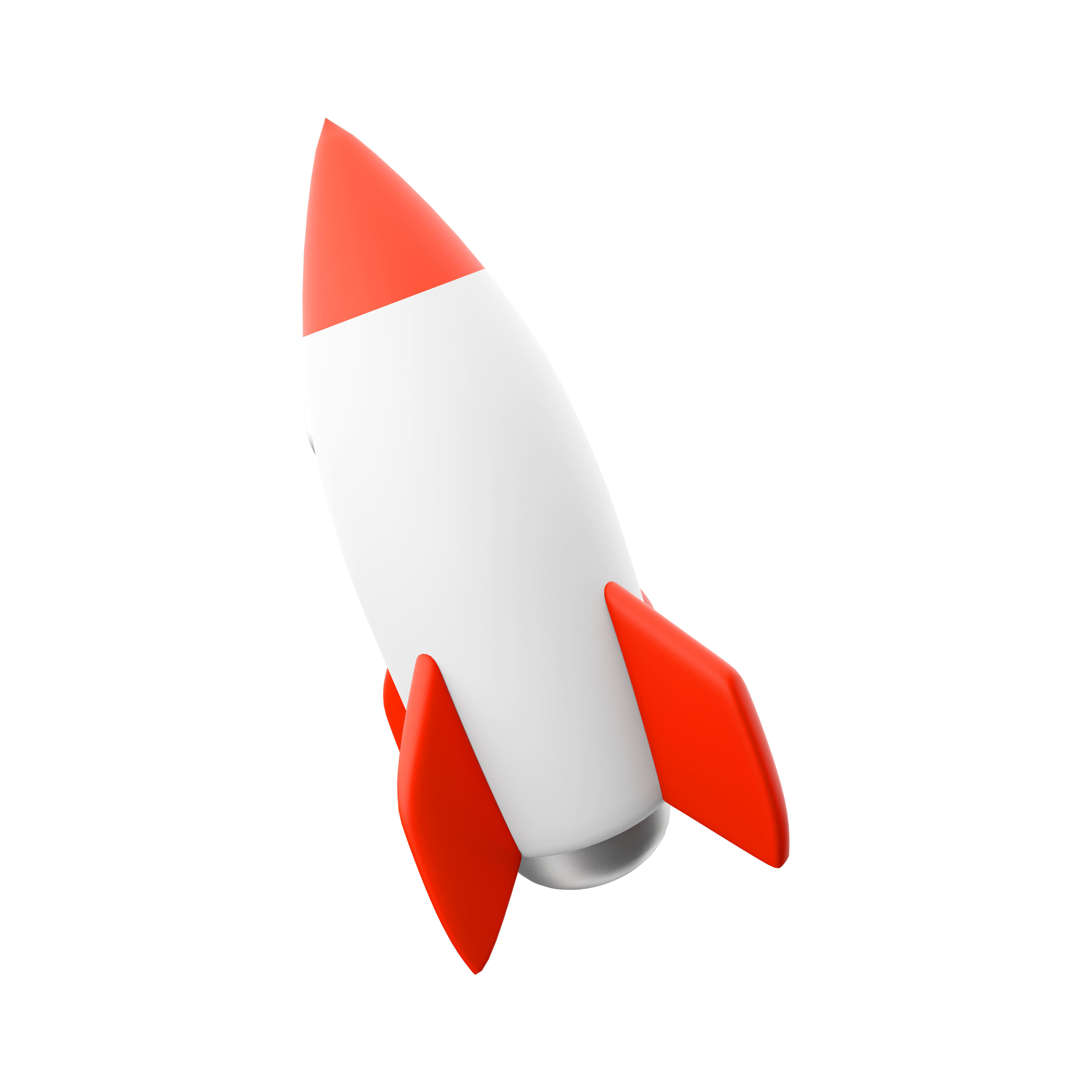 3d flying space rocket 3D model | CGTrader