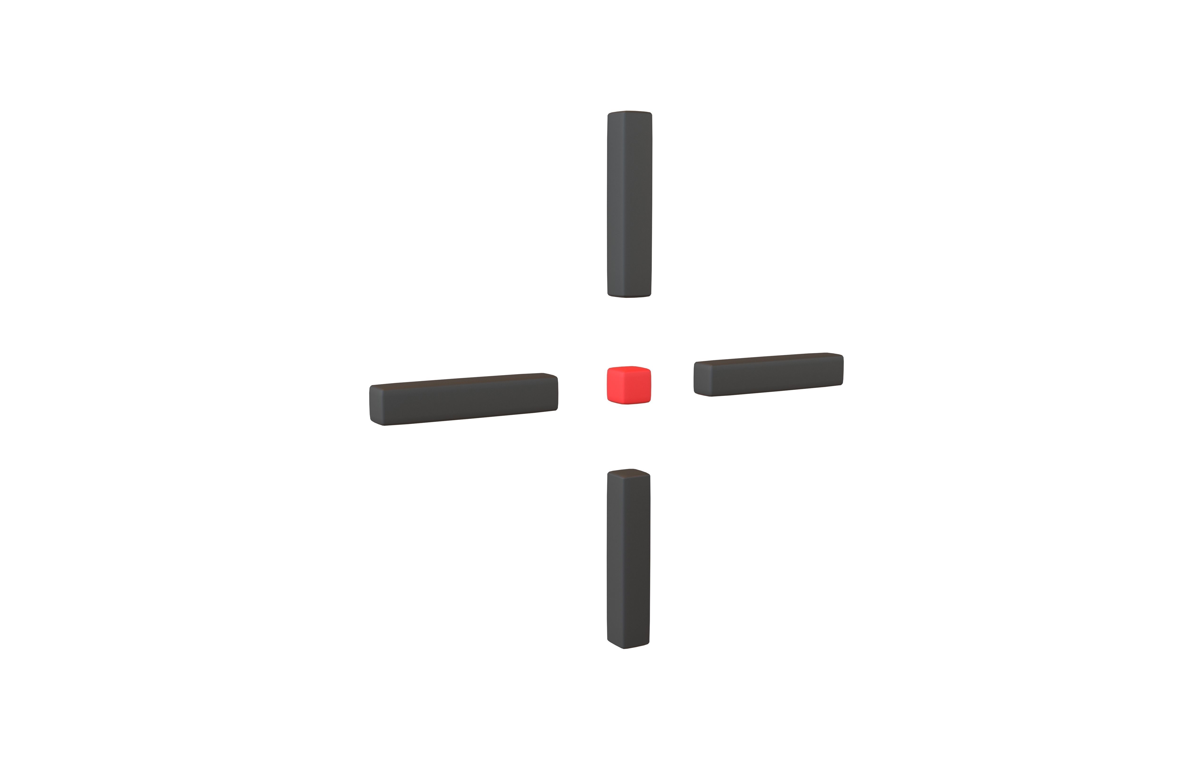 3D model Crosshair Symbol v12 001 VR / AR / low-poly | CGTrader