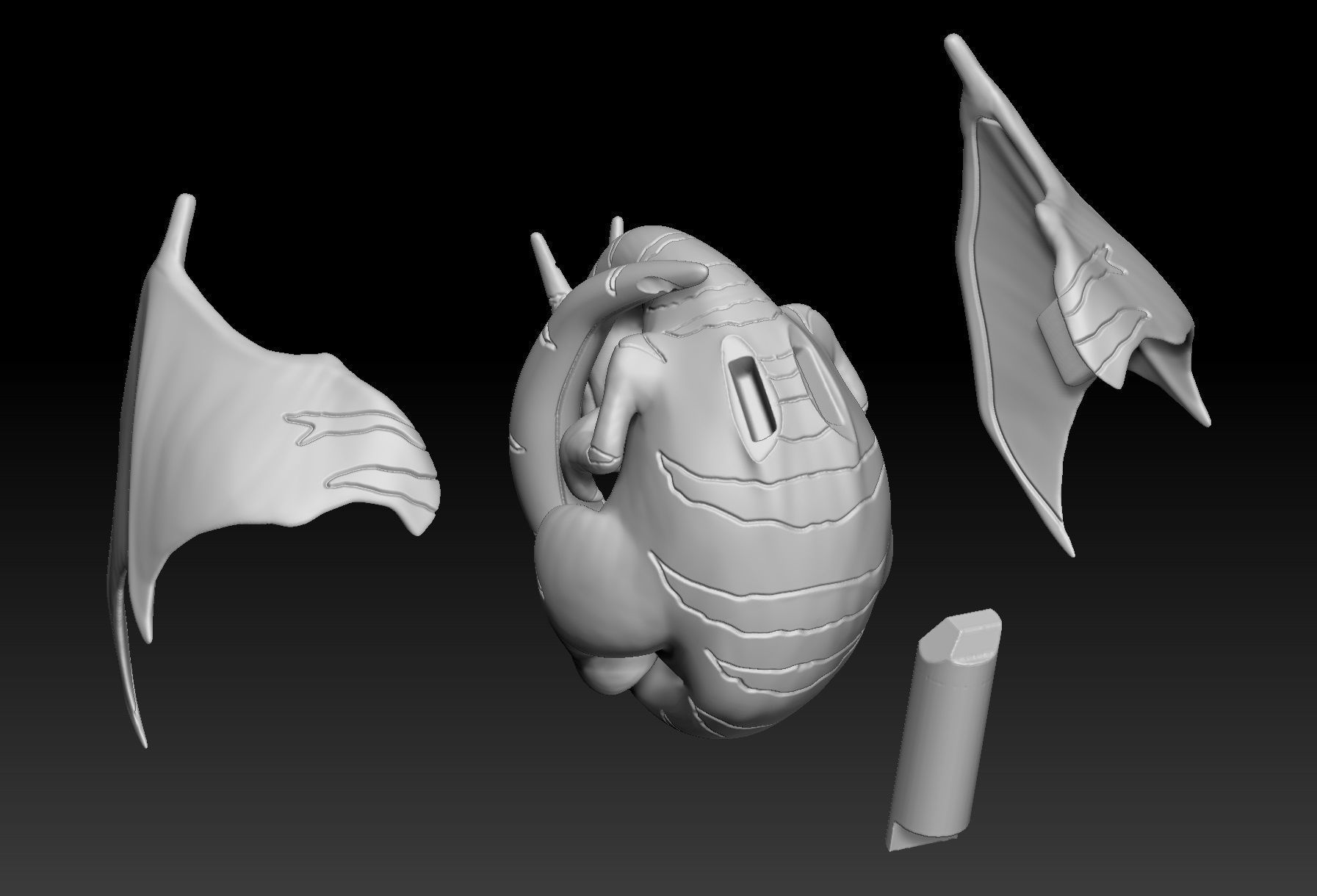 Pokemon Venusaur Charizard Blastoise Clone 3D model 3D printable | CGTrader