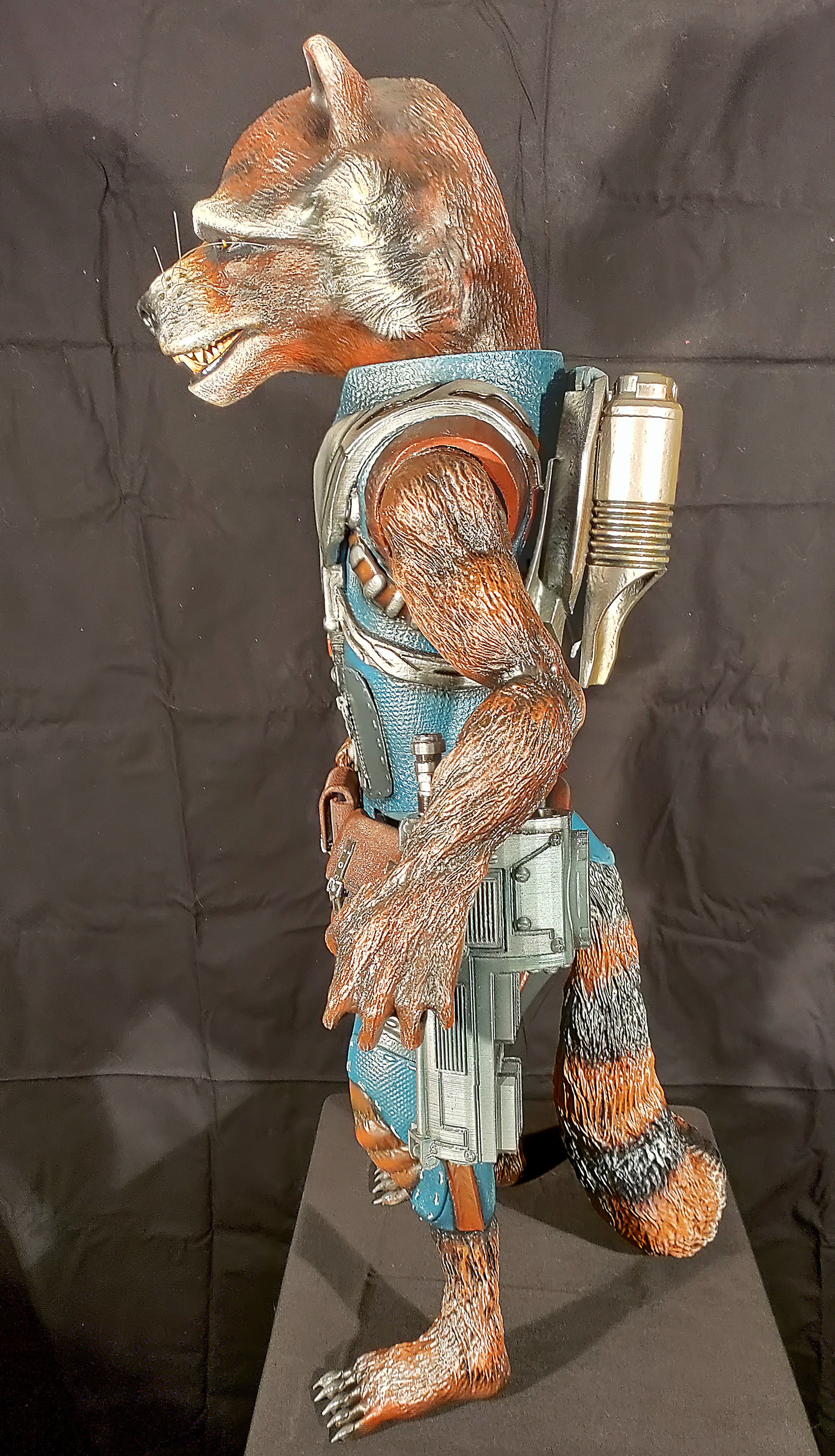 ROCKET RACCOON 3D print model Guardians of the Galaxy 3D model 3D ...