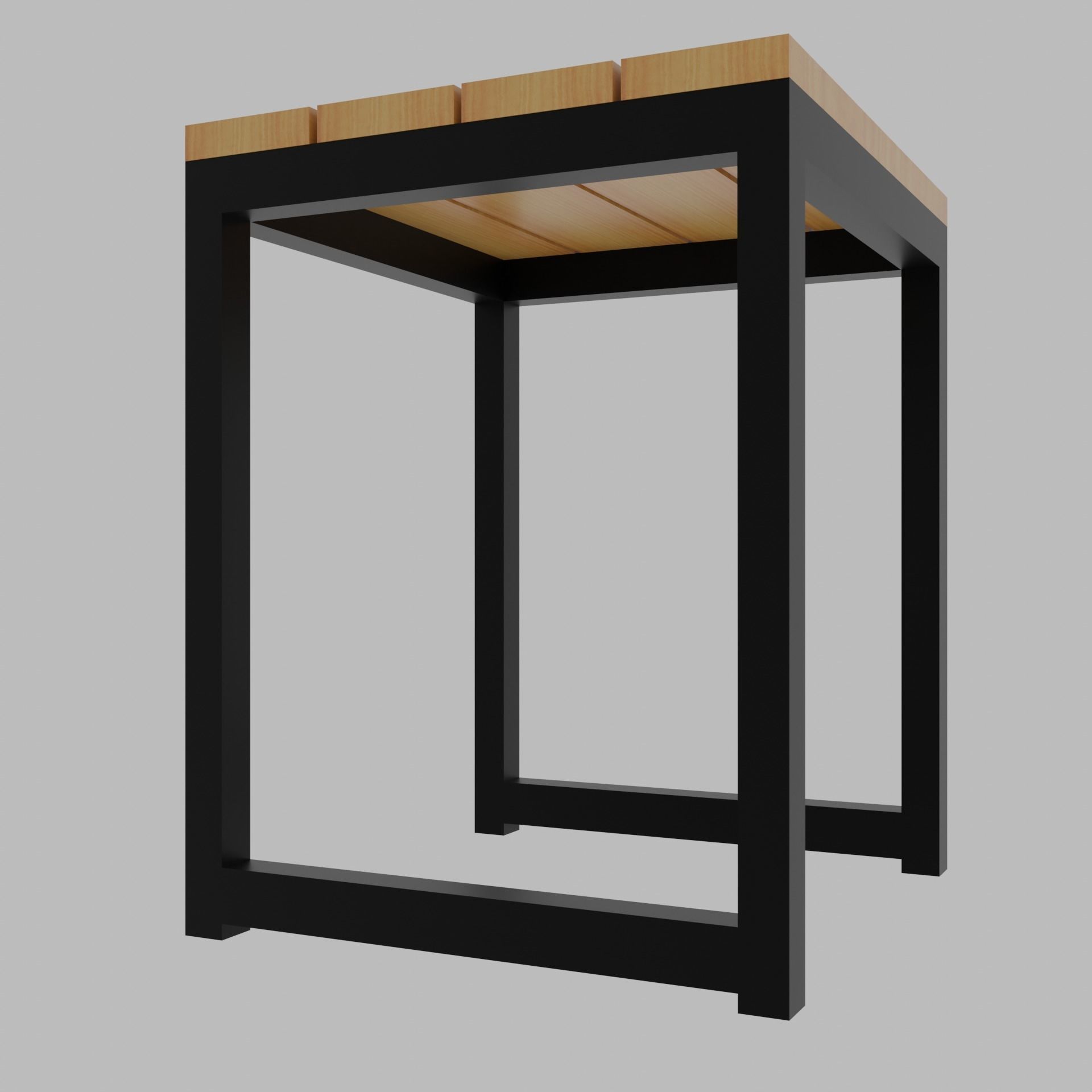 Modern Stool 3D model 3D model | CGTrader