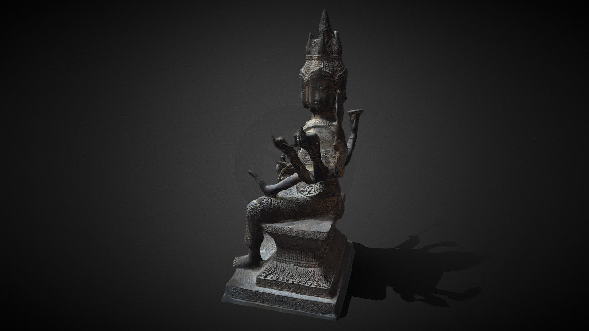 3D model Brahma statue VR / AR / low-poly | CGTrader