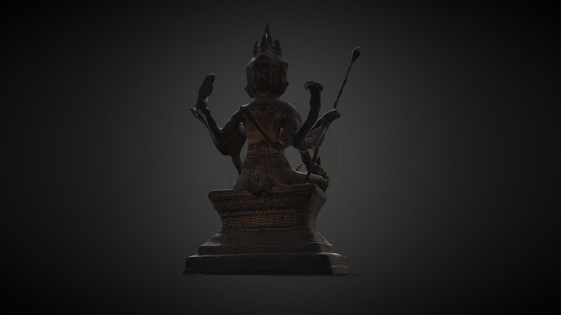 3D model Brahma statue VR / AR / low-poly | CGTrader