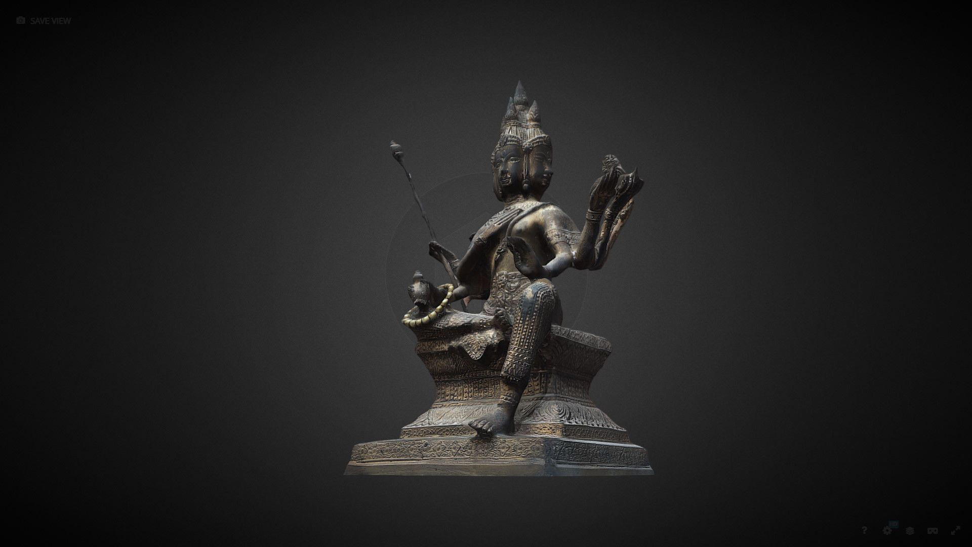 3D model Brahma statue VR / AR / low-poly | CGTrader