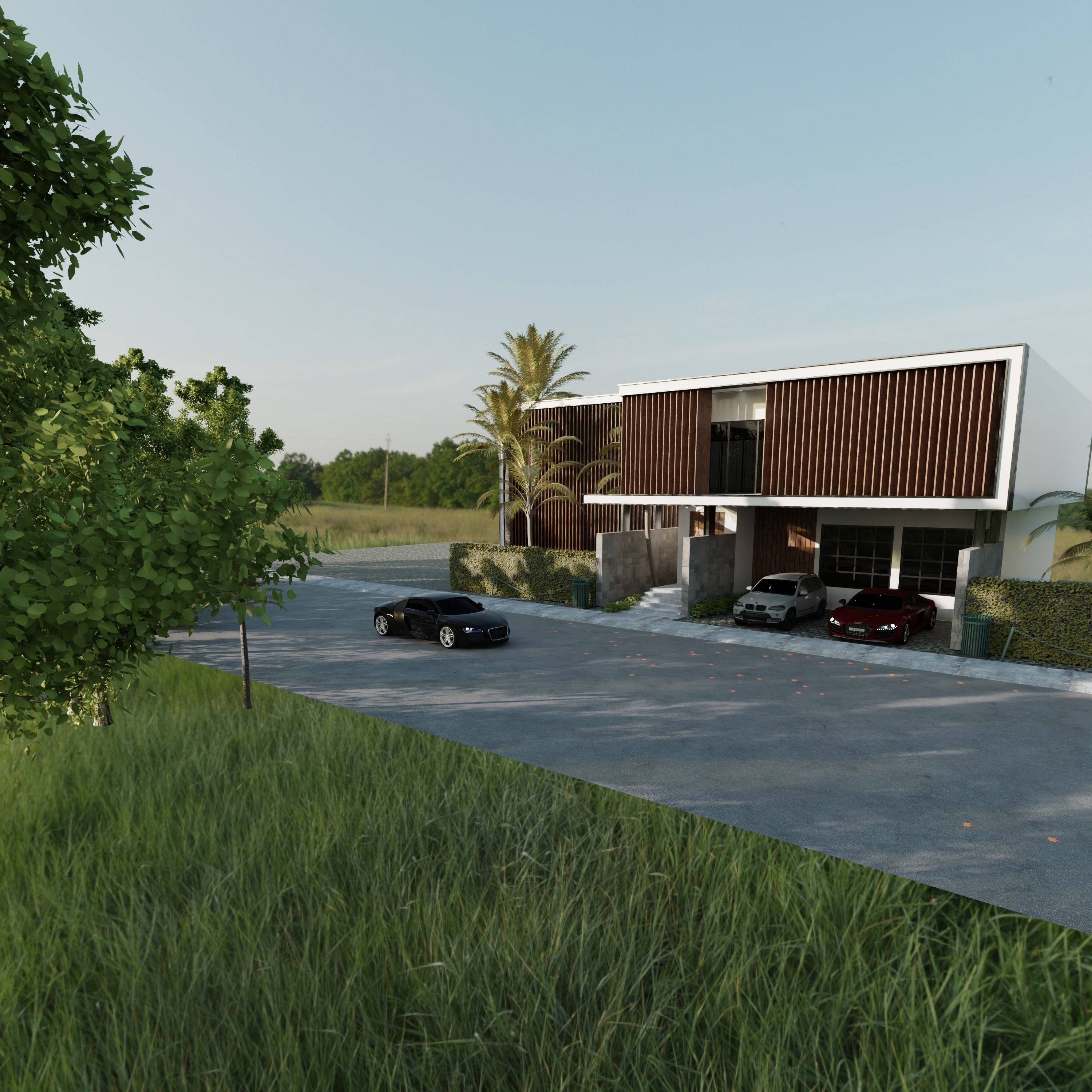 CG VILLA HOUSE 3D model | CGTrader