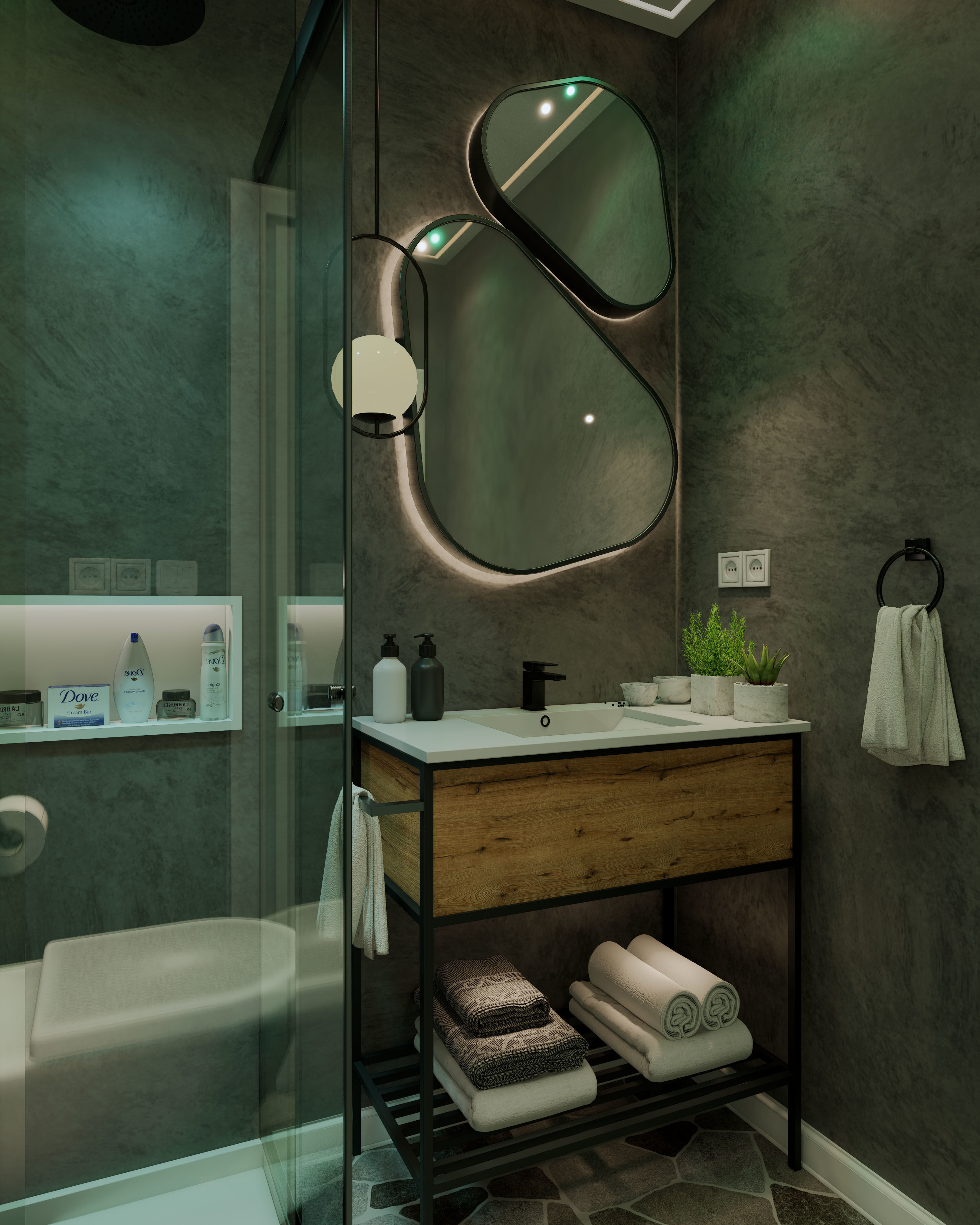 sketchup enscape render scene 3D model | CGTrader