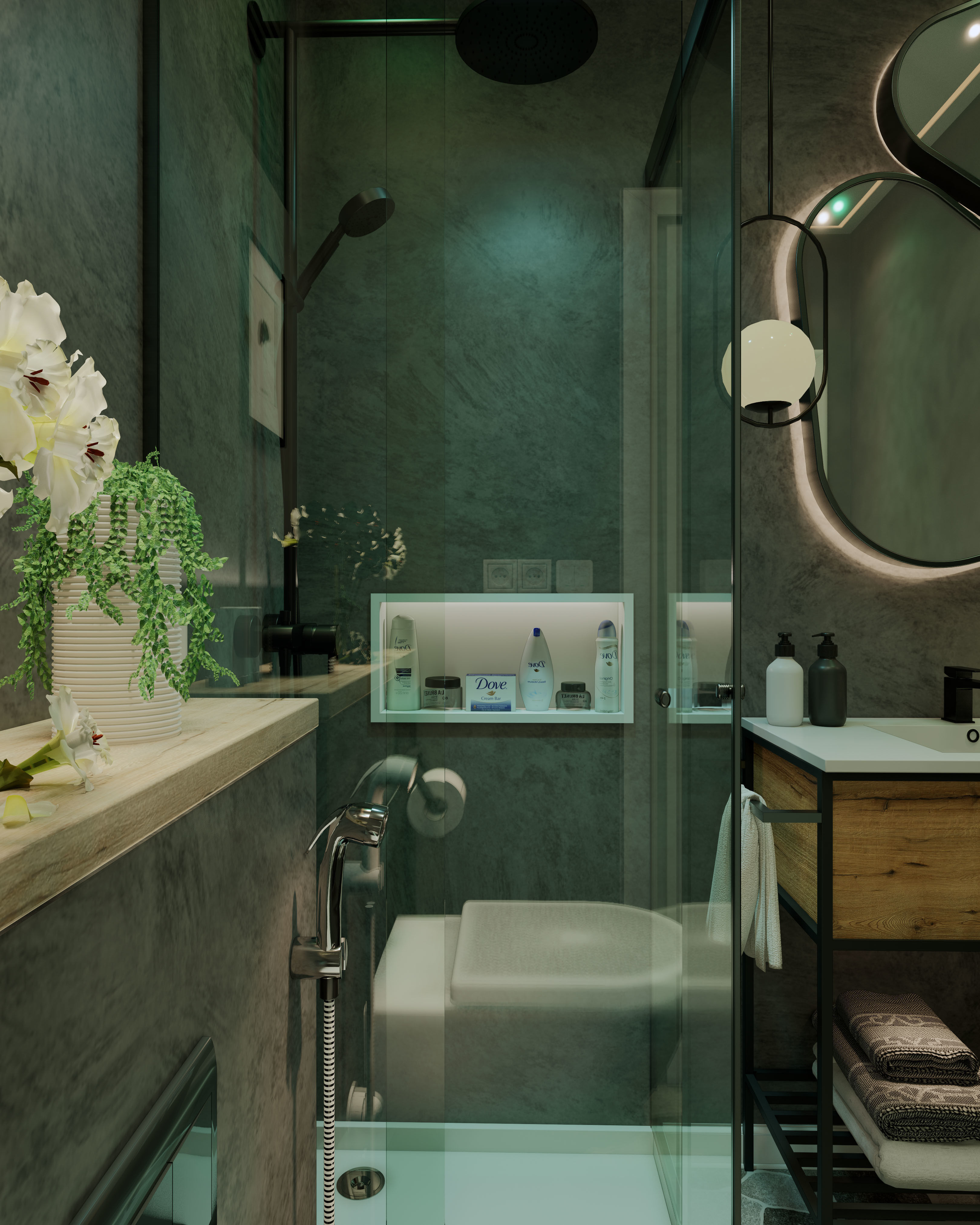 sketchup enscape render scene 3D model | CGTrader