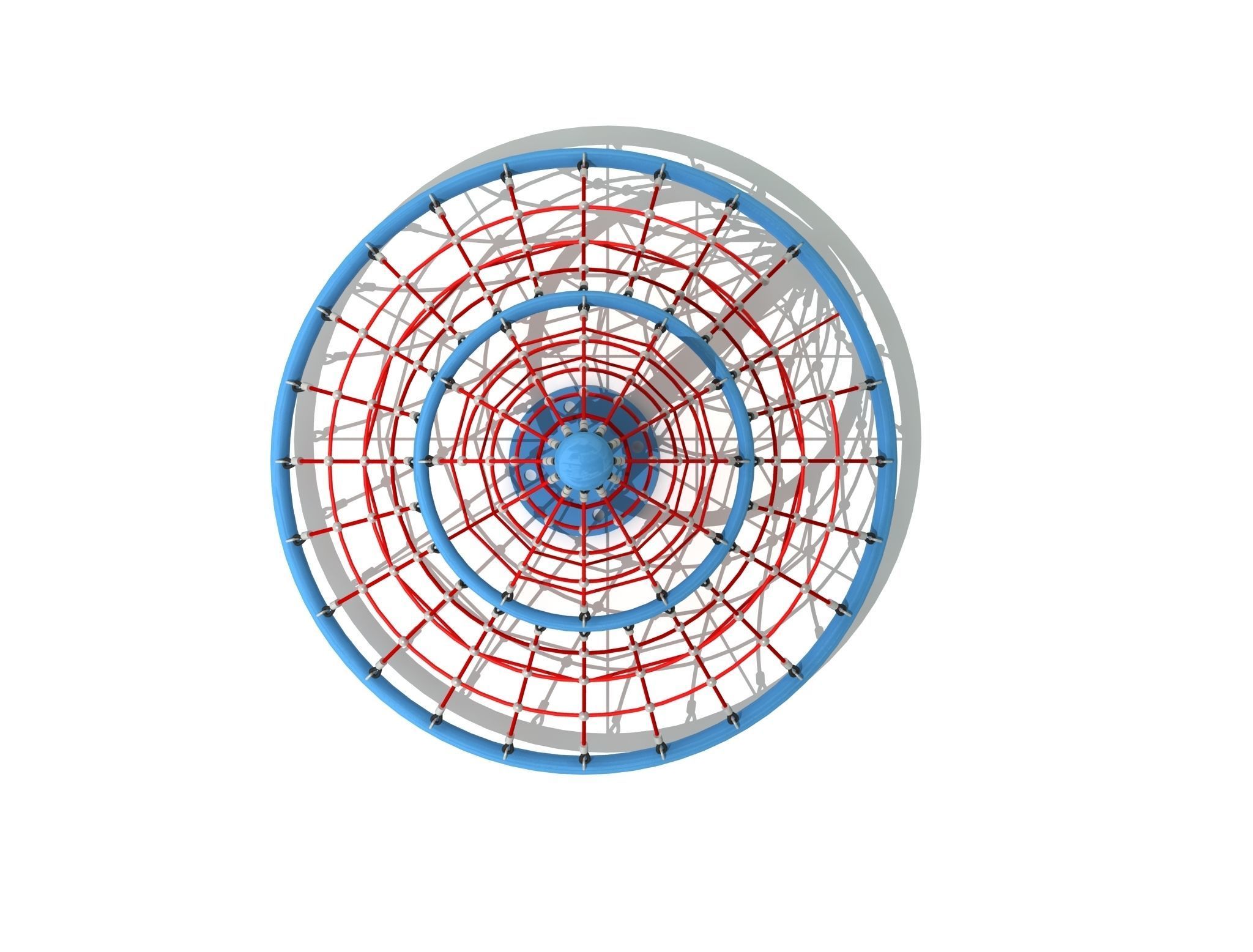 Rope Climber Kids Play Equipment 3D model | CGTrader