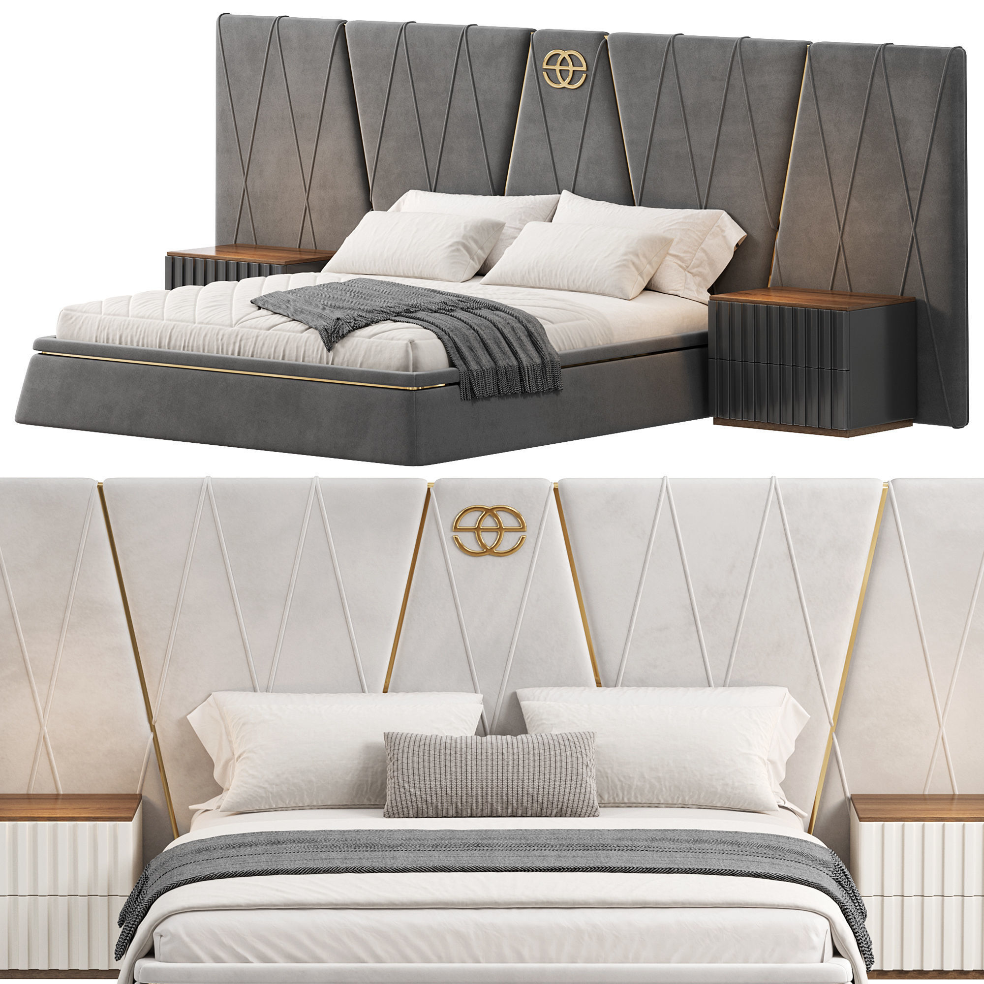 Morocco Bed by Elve luxory 3D model | CGTrader