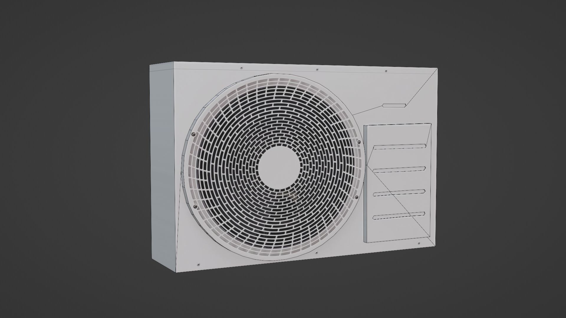 3D model Air Conditioning VR / AR / low-poly | CGTrader