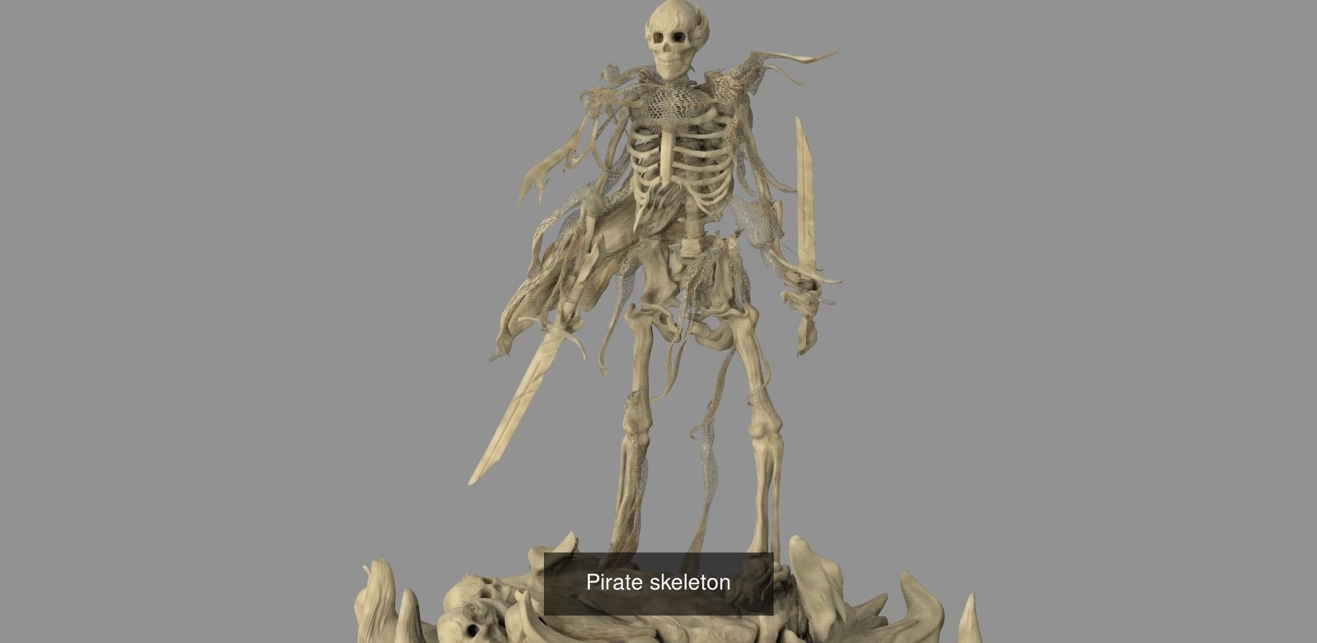 Skeleton collection 1 | CGTrader