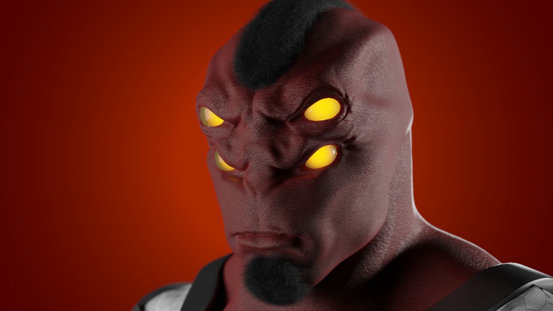 FOUR ARMS Realistic four arms from ben 10 3D model rigged | CGTrader