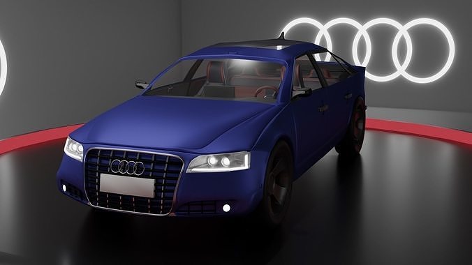 Car OD 3D model animated | CGTrader