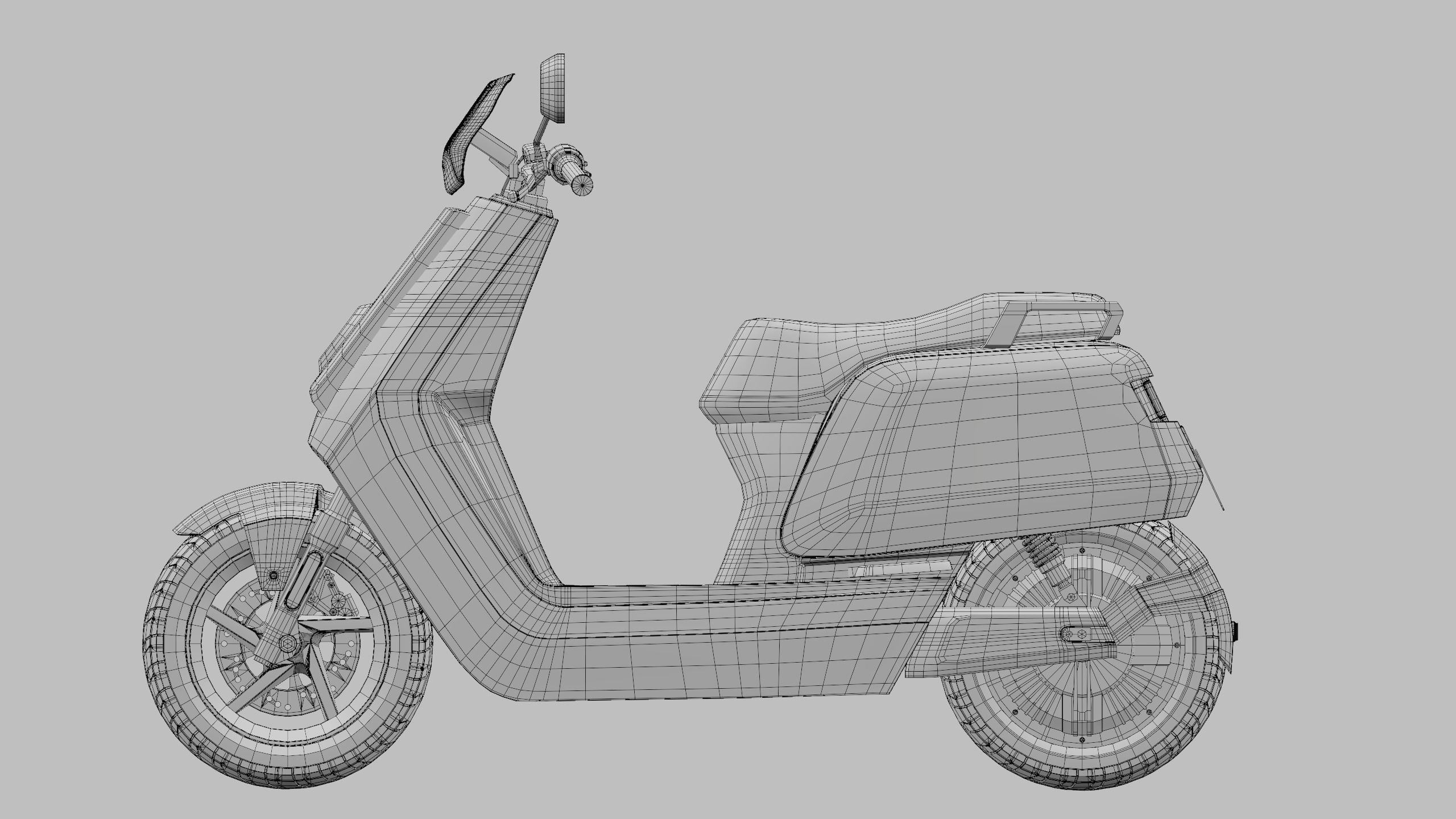 NIU NQi GTS Electric scooter 3D model | CGTrader
