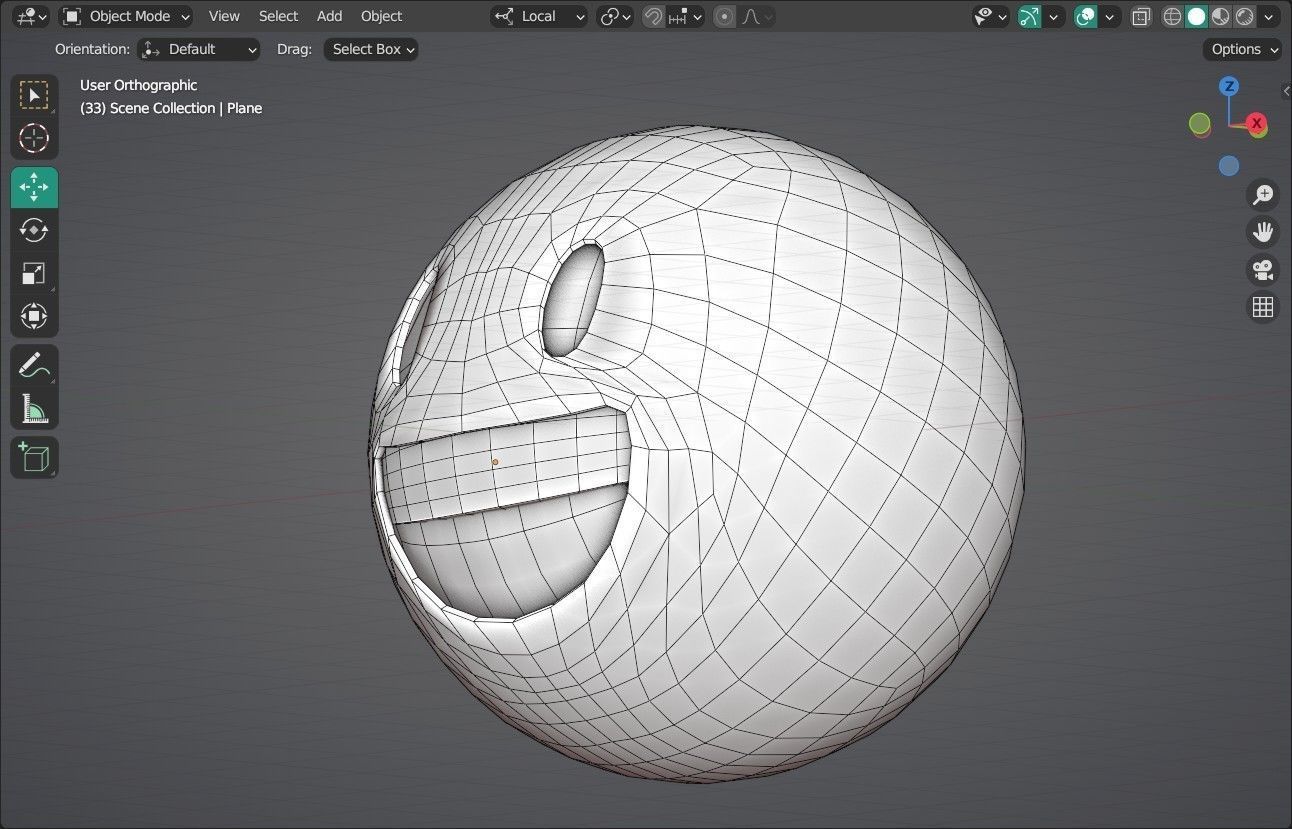 3D model Grinning face Animated Emoji VR / AR / low-poly | CGTrader