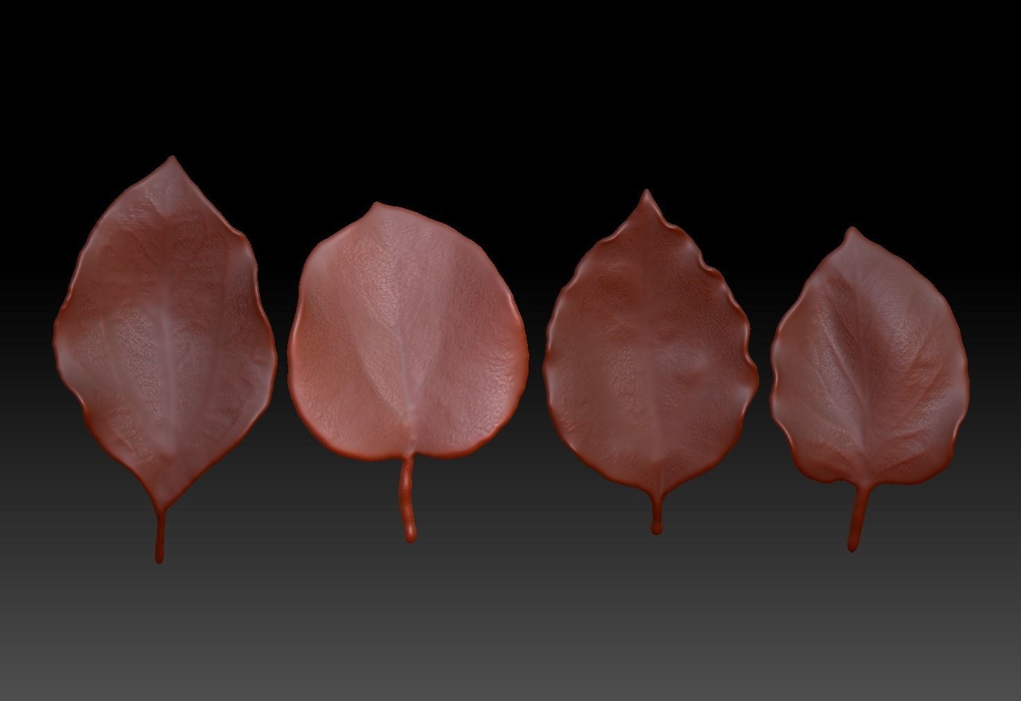 3D printed leaf STL tree leaves Antion 3D model 3D printable | CGTrader