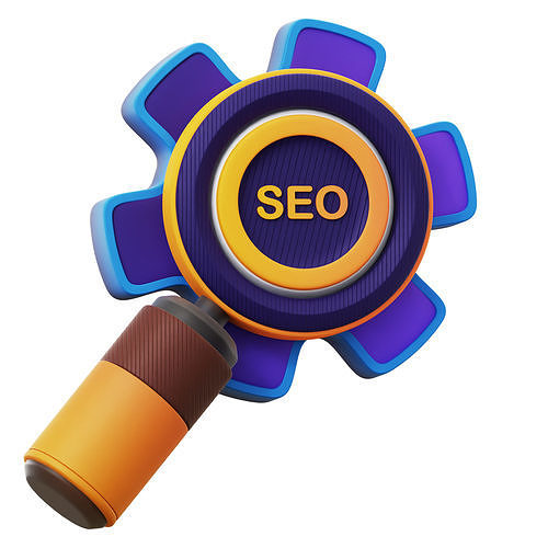 3D model 3D SEO Optimization VR / AR / low-poly | CGTrader