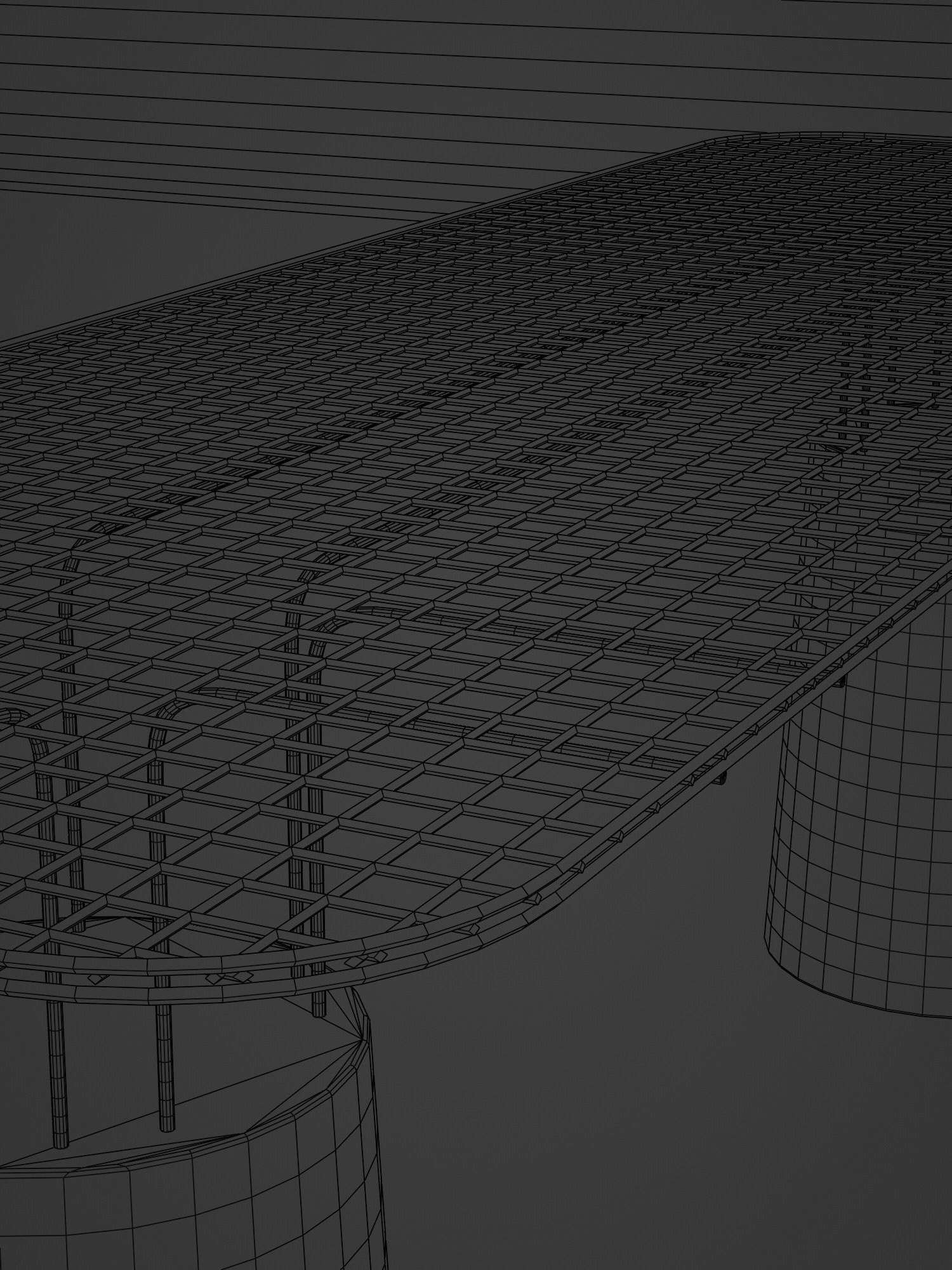 Mesh Bench 3D Model 3D model | CGTrader