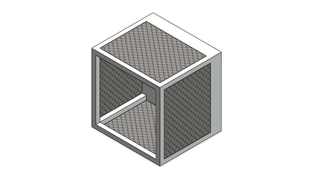 Chain Link Metal Container free 3D model rigged | CGTrader