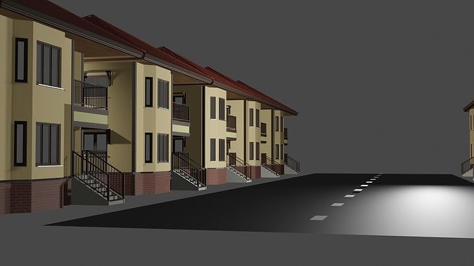3d street model 3D model | CGTrader