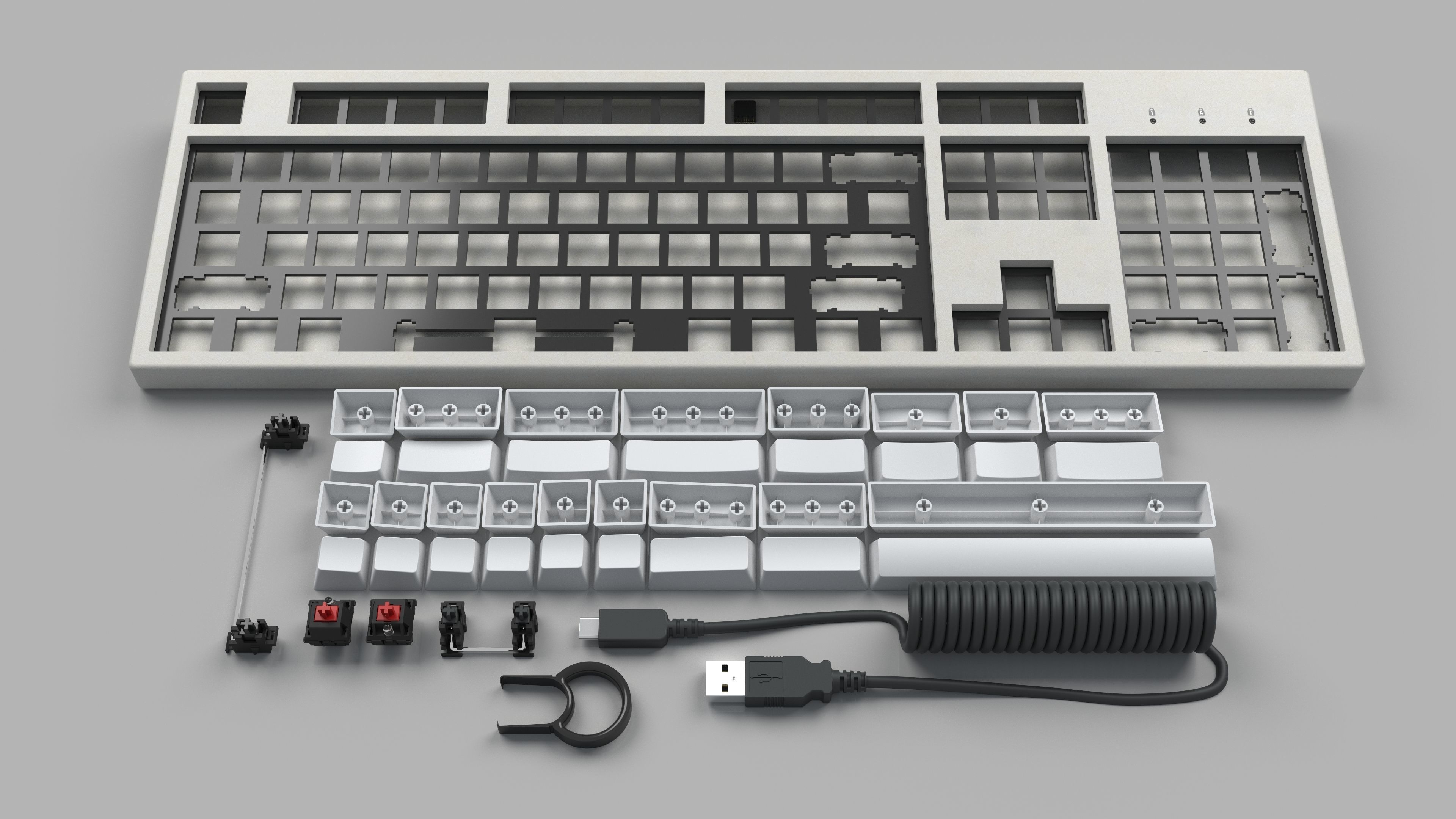 Mechanical Keyboard 3D model | CGTrader