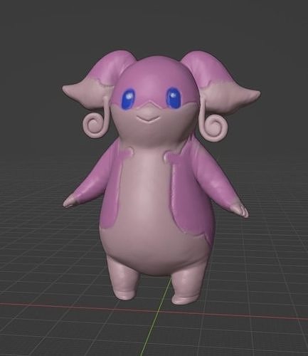 Audino 3D model 3D printable | CGTrader