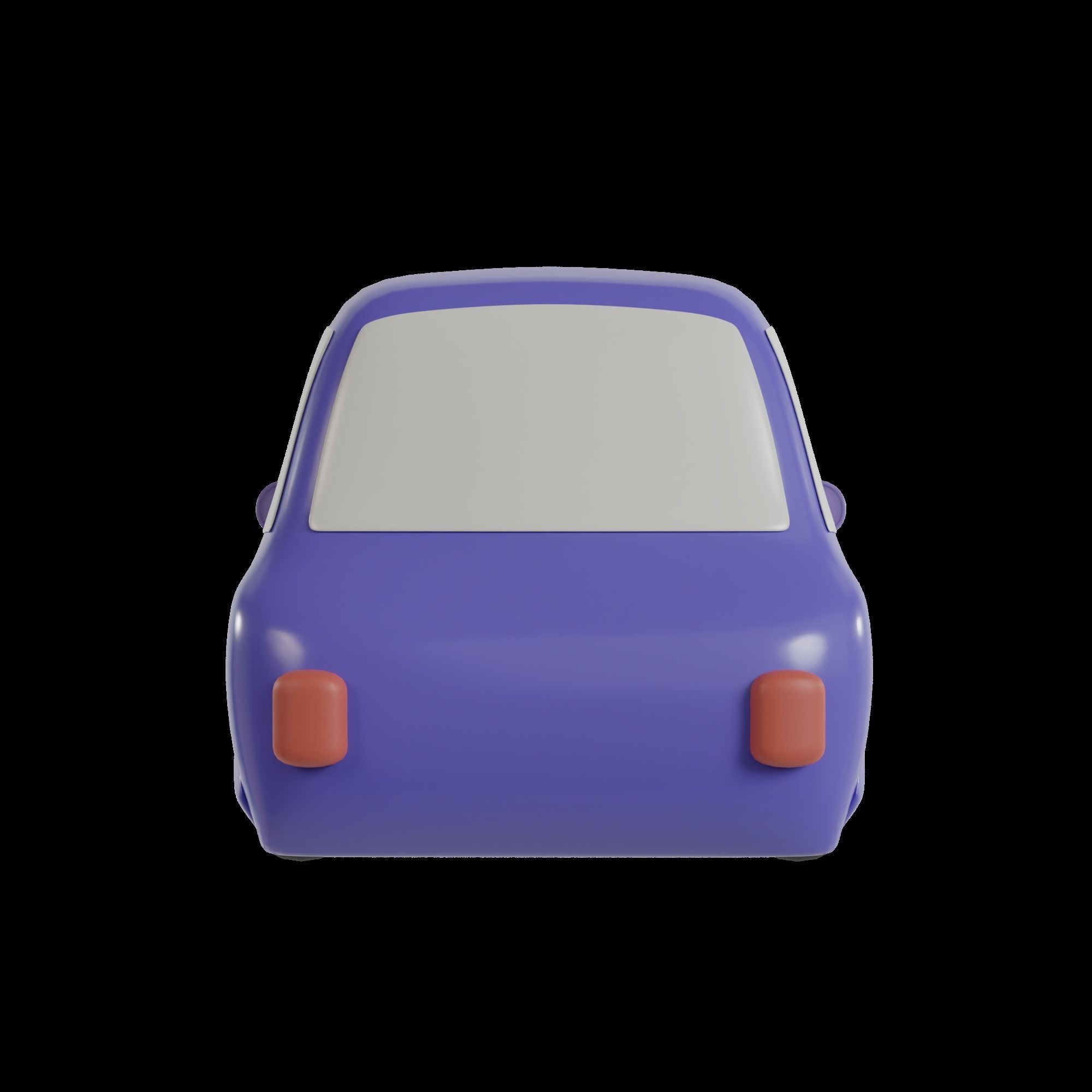 Car cartoon Character 3D model | CGTrader