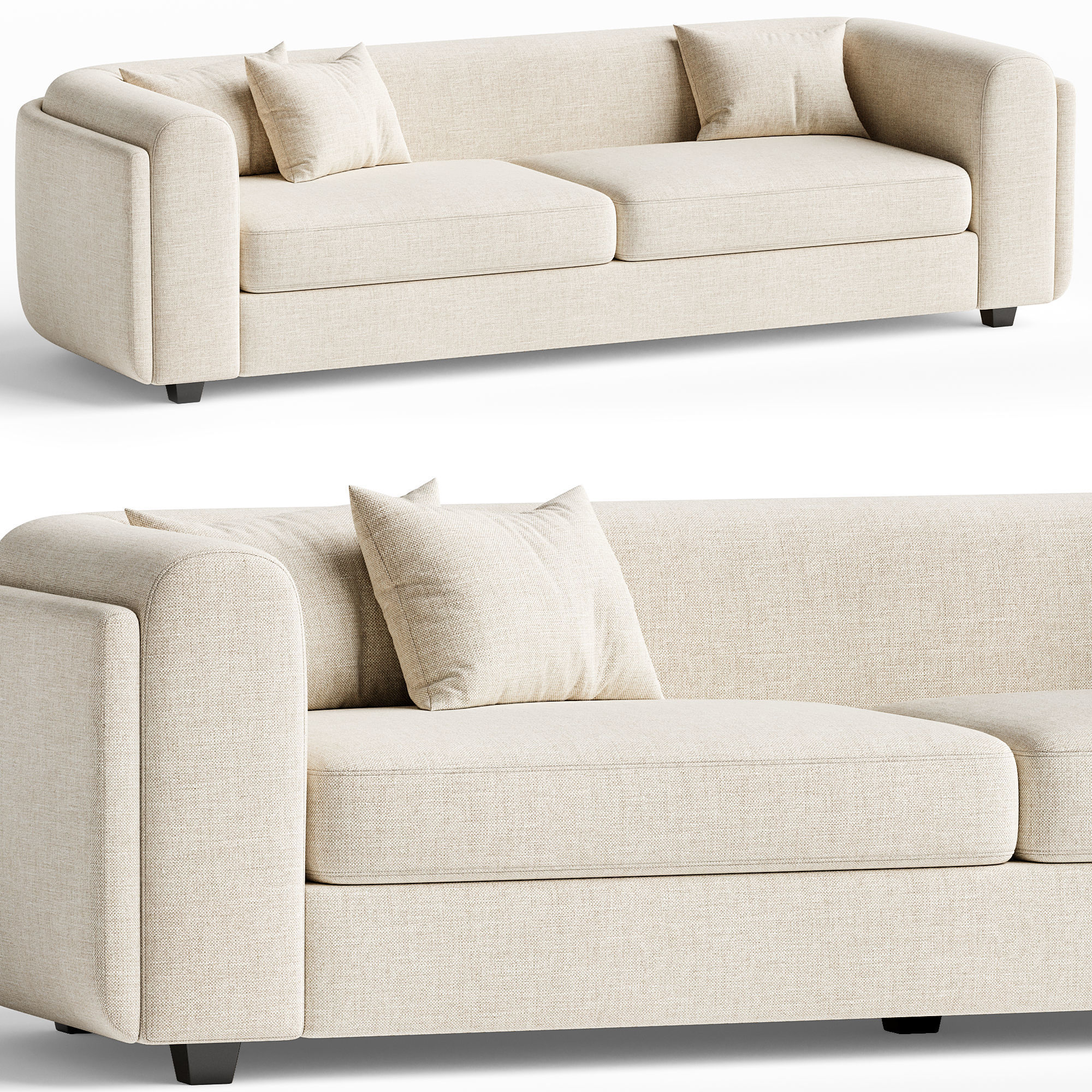 Bailey Sofa 3D model | CGTrader