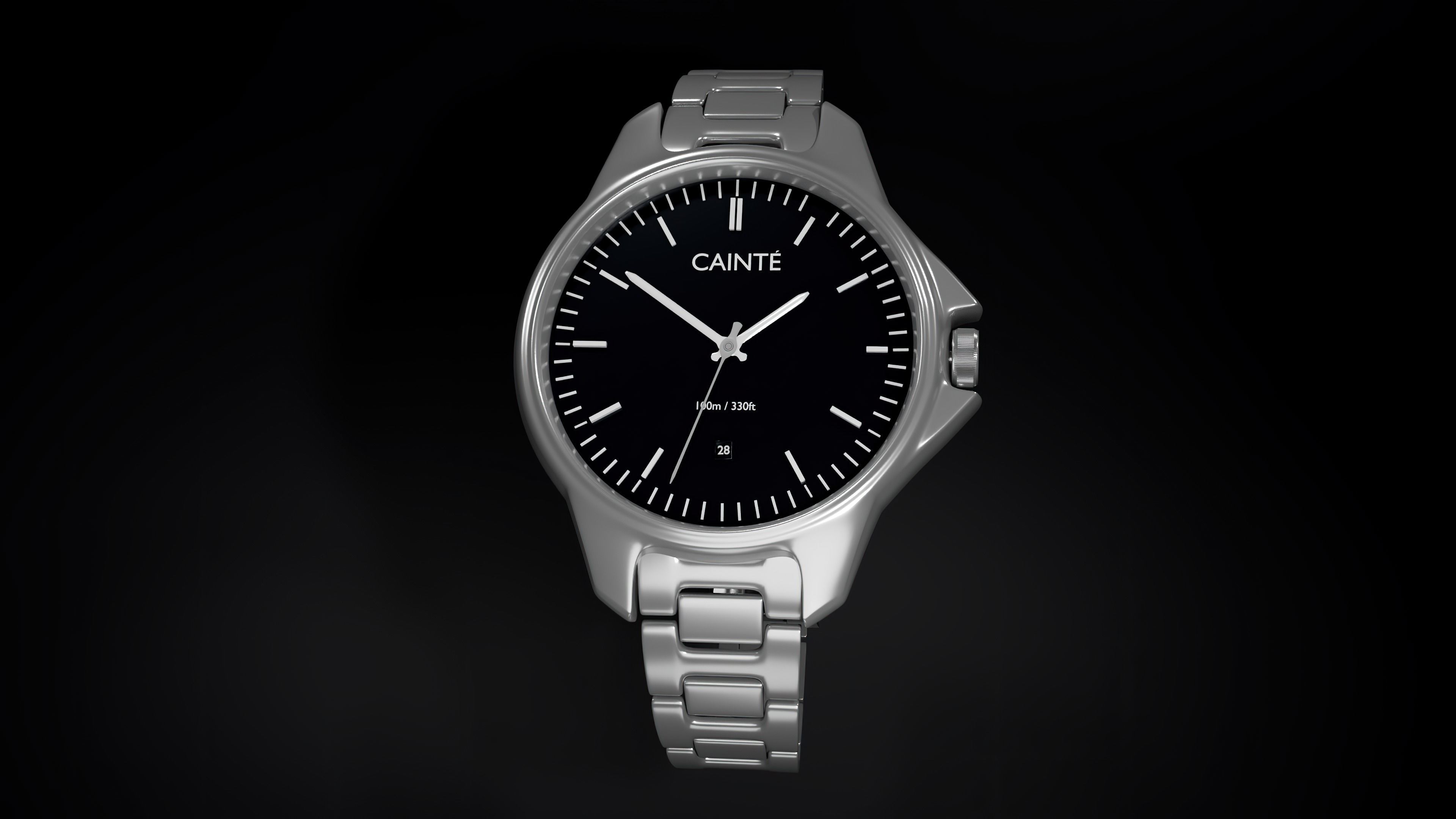 3D model Cainte Luxury Watch 3d Model VR / AR / low-poly | CGTrader