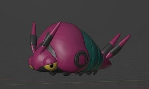 Venipede 3D model 3D printable | CGTrader