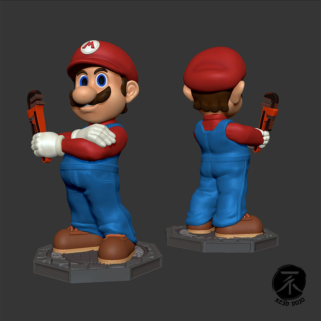 MARIO - THE SUPER MARIO BROS MOVIE 3D model 3D printable | CGTrader