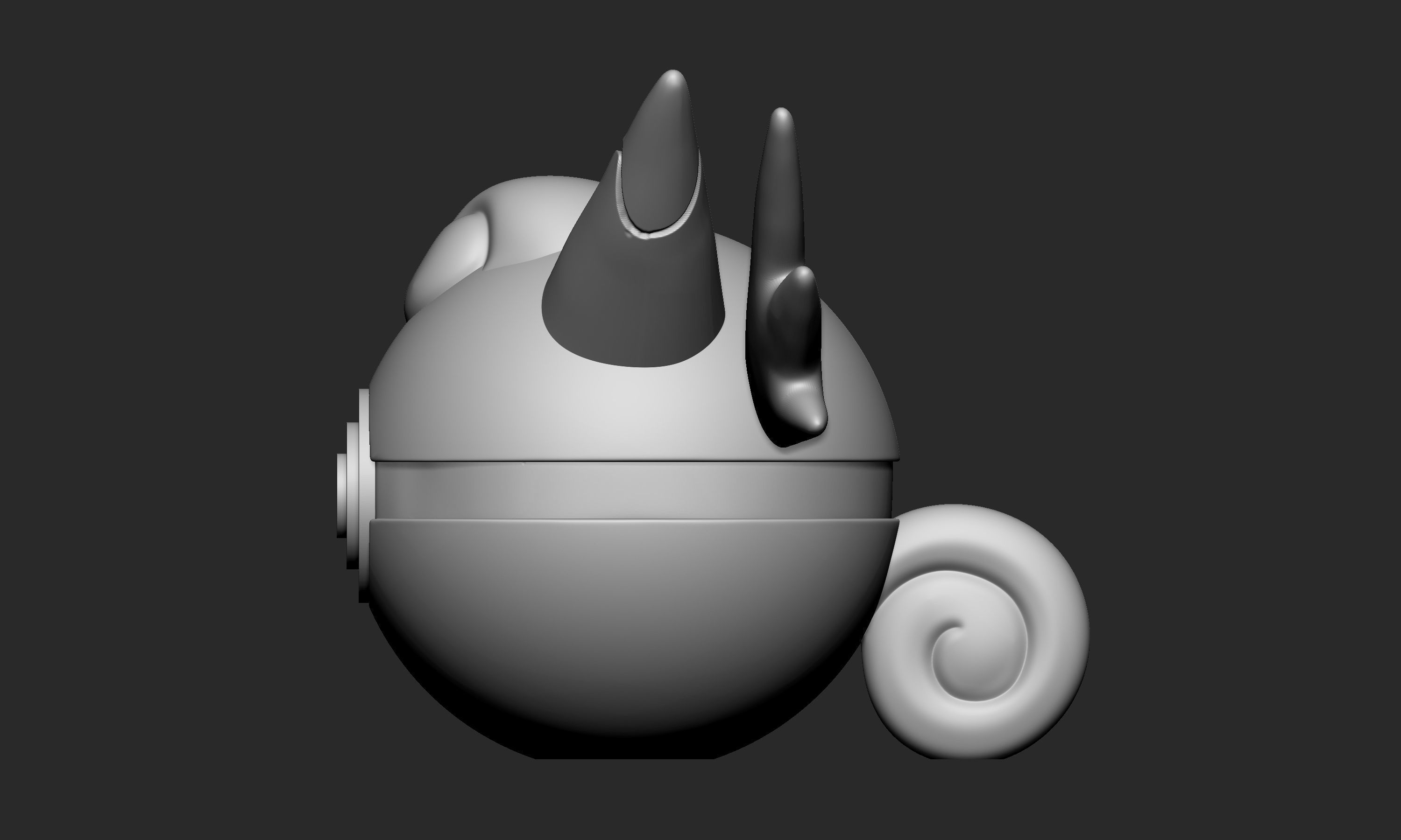 Pokemon Clefable Pokeball 3D model 3D printable | CGTrader