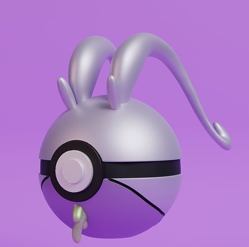 Pokemon Goodra Pokeball 3D model 3D printable | CGTrader