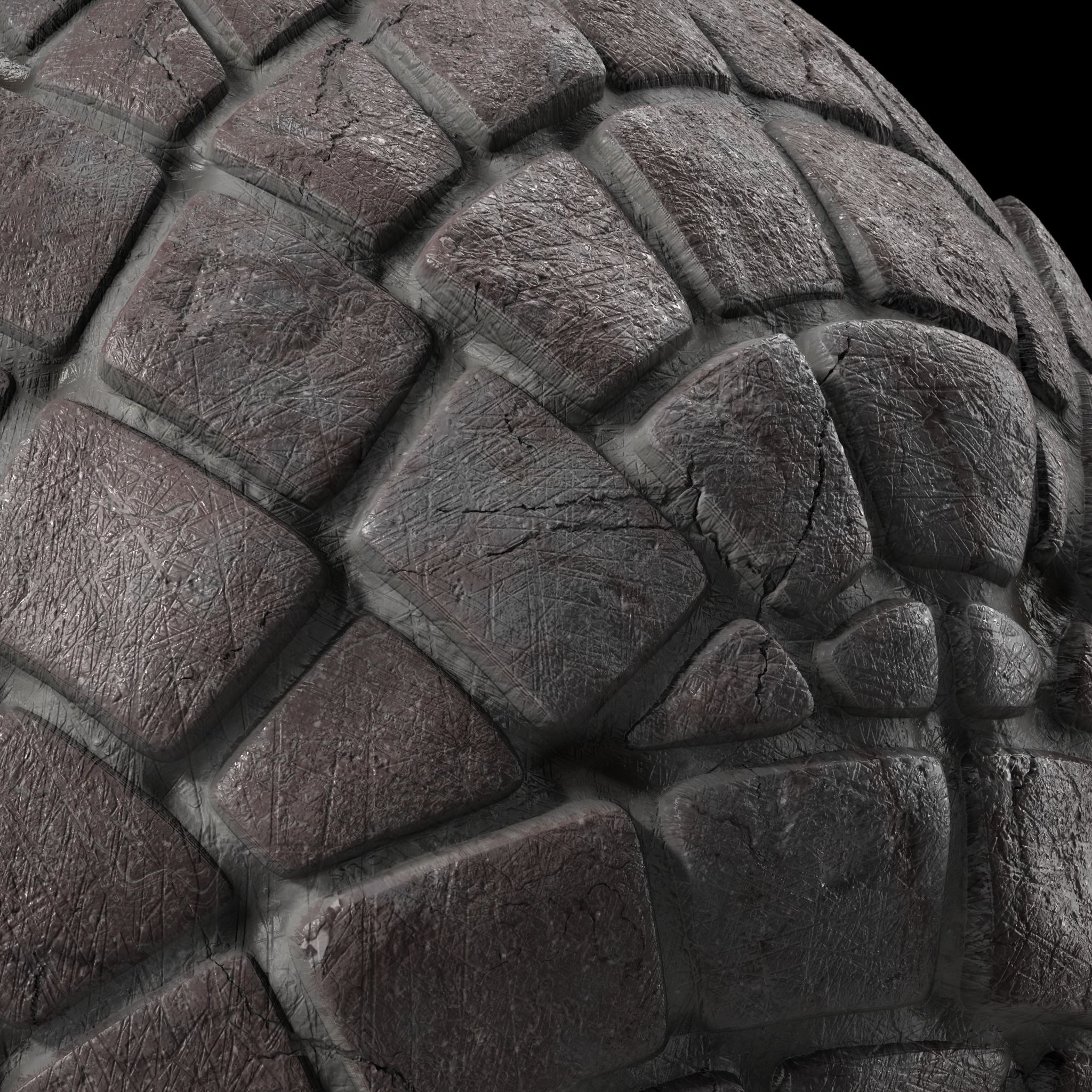 Texture Pavement Materials 35- By Sbsar Pbr 4k Seamless VR / AR / low ...