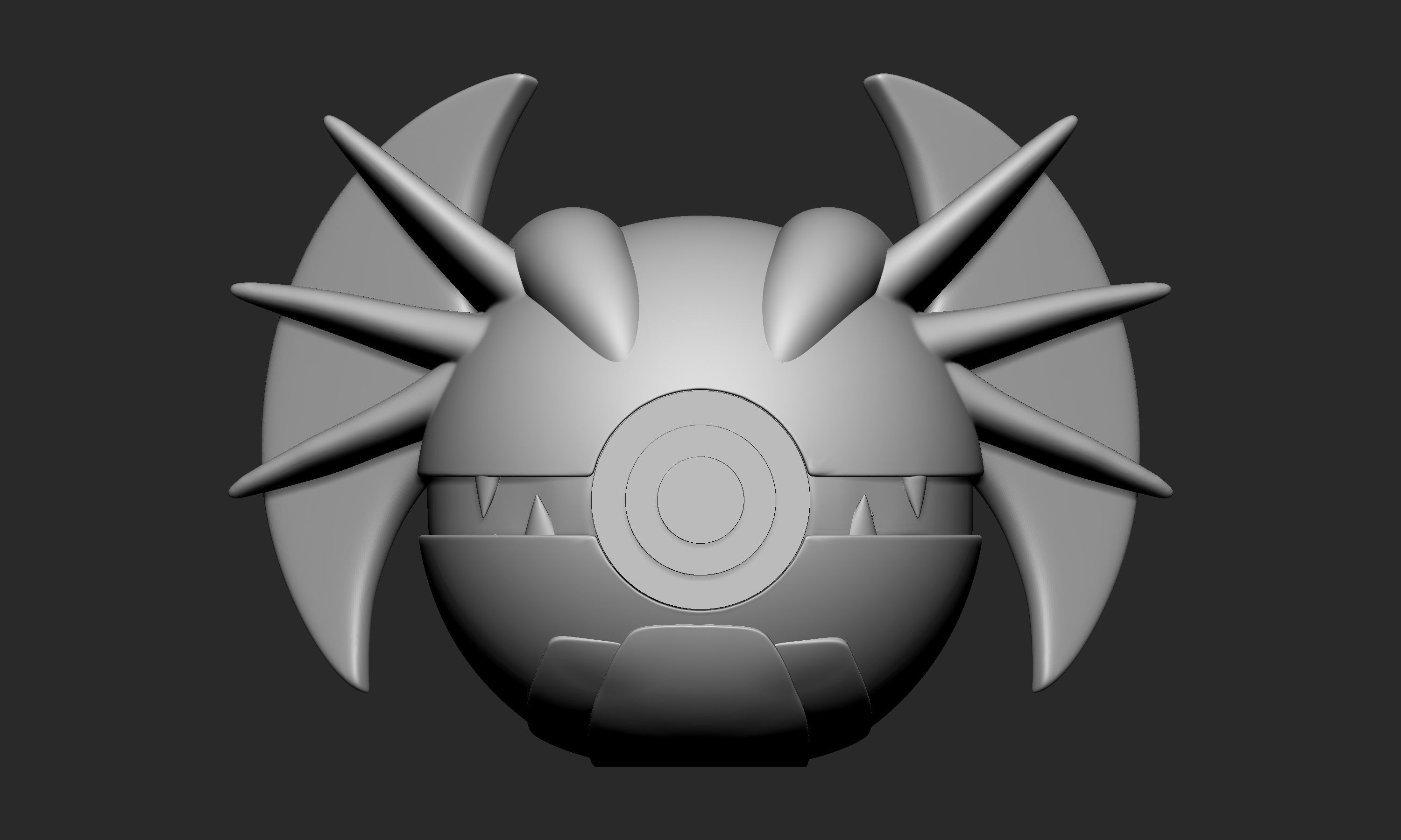Pokemon Salamence Pokeball 3D model 3D printable | CGTrader
